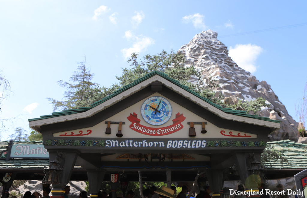 Matterhorn Bobsleds Attraction | Disneyland Resort Daily